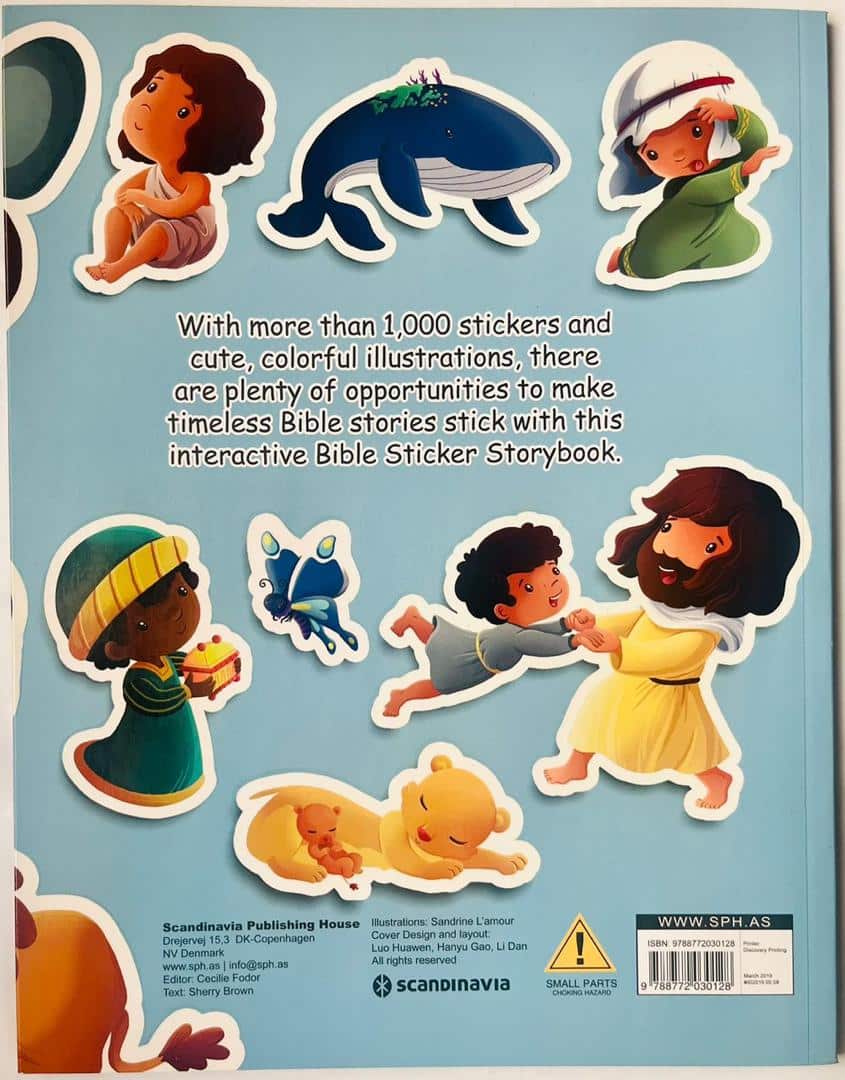 The 1,000 Sticker Bible Storybook - The Bible Society of Uganda